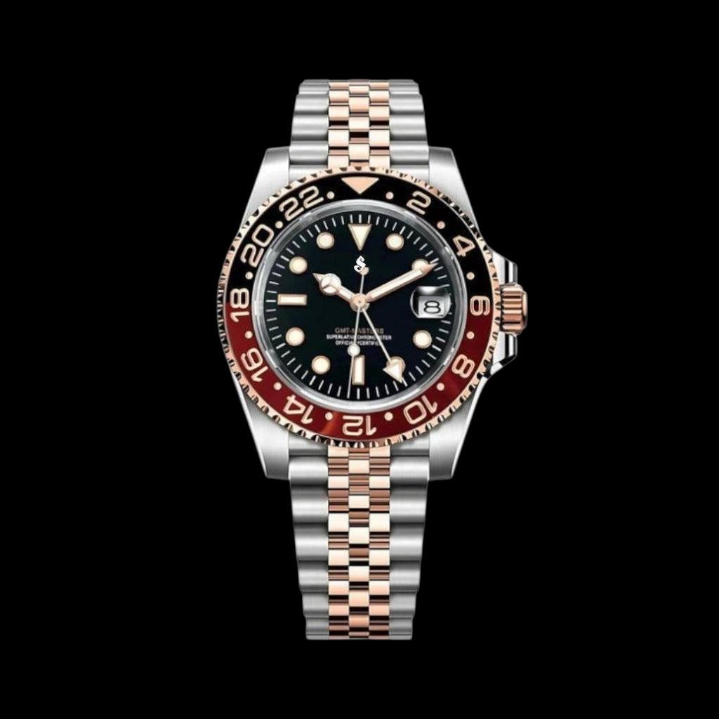 Seiko Mod Custom Handcrafted Two-Tone Root Beer GMT Series – MODTIME